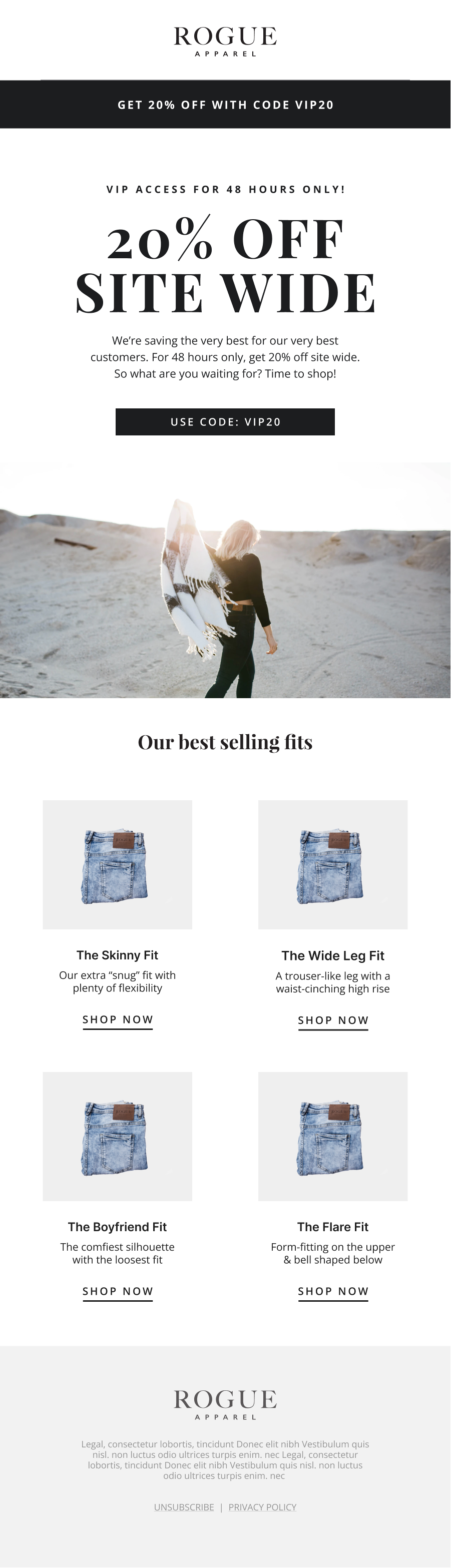 Customer Loyalty Email Template | Sendlane