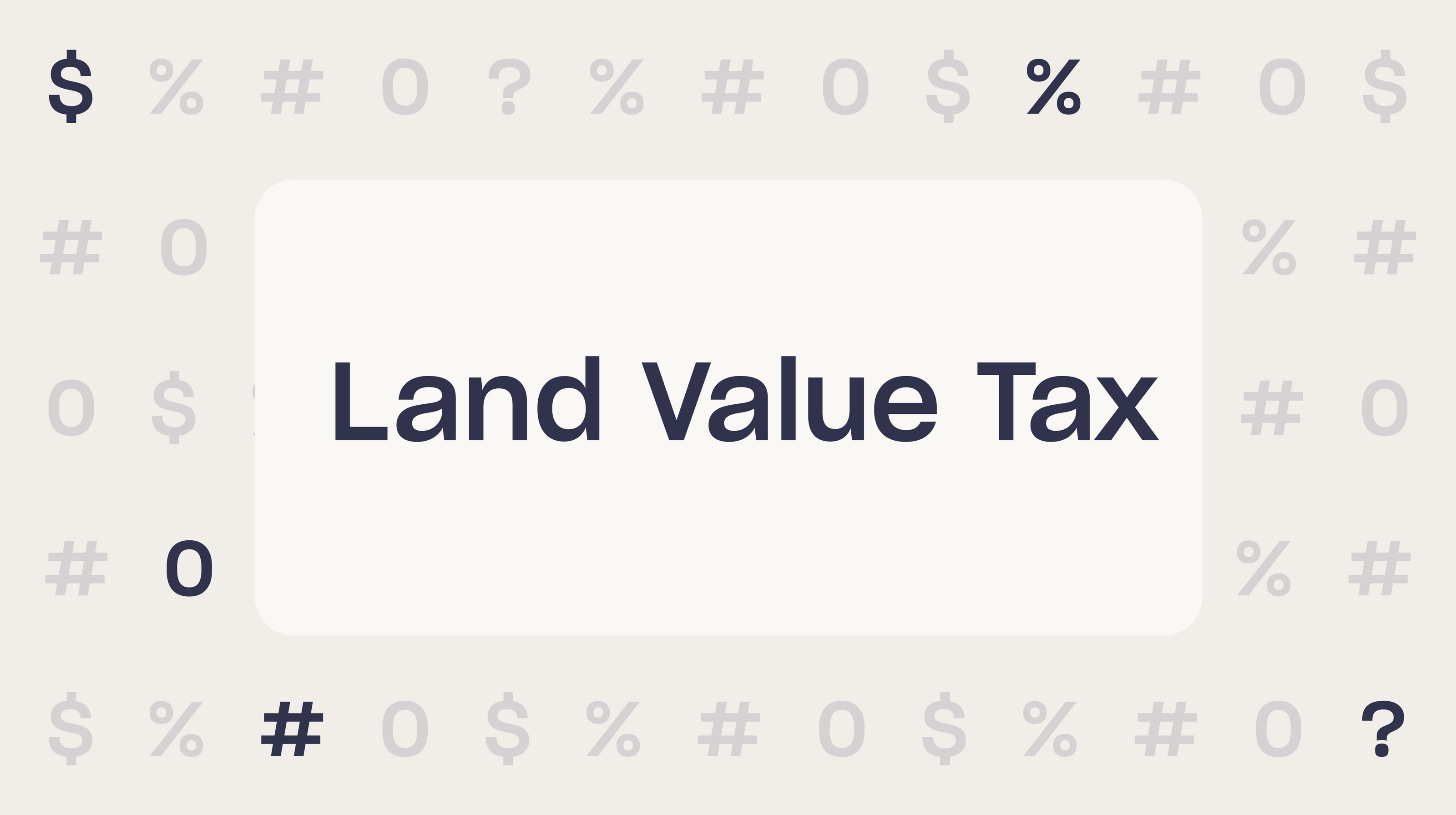 What Is Land Value Tax? - Orchard