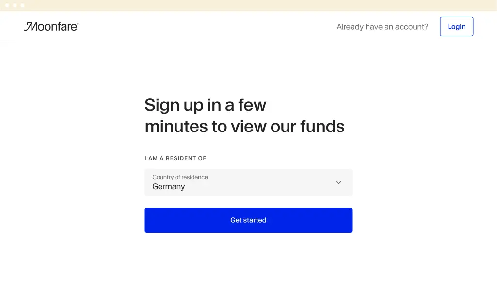 Moonfare's Unique Features and Benefits for Investors