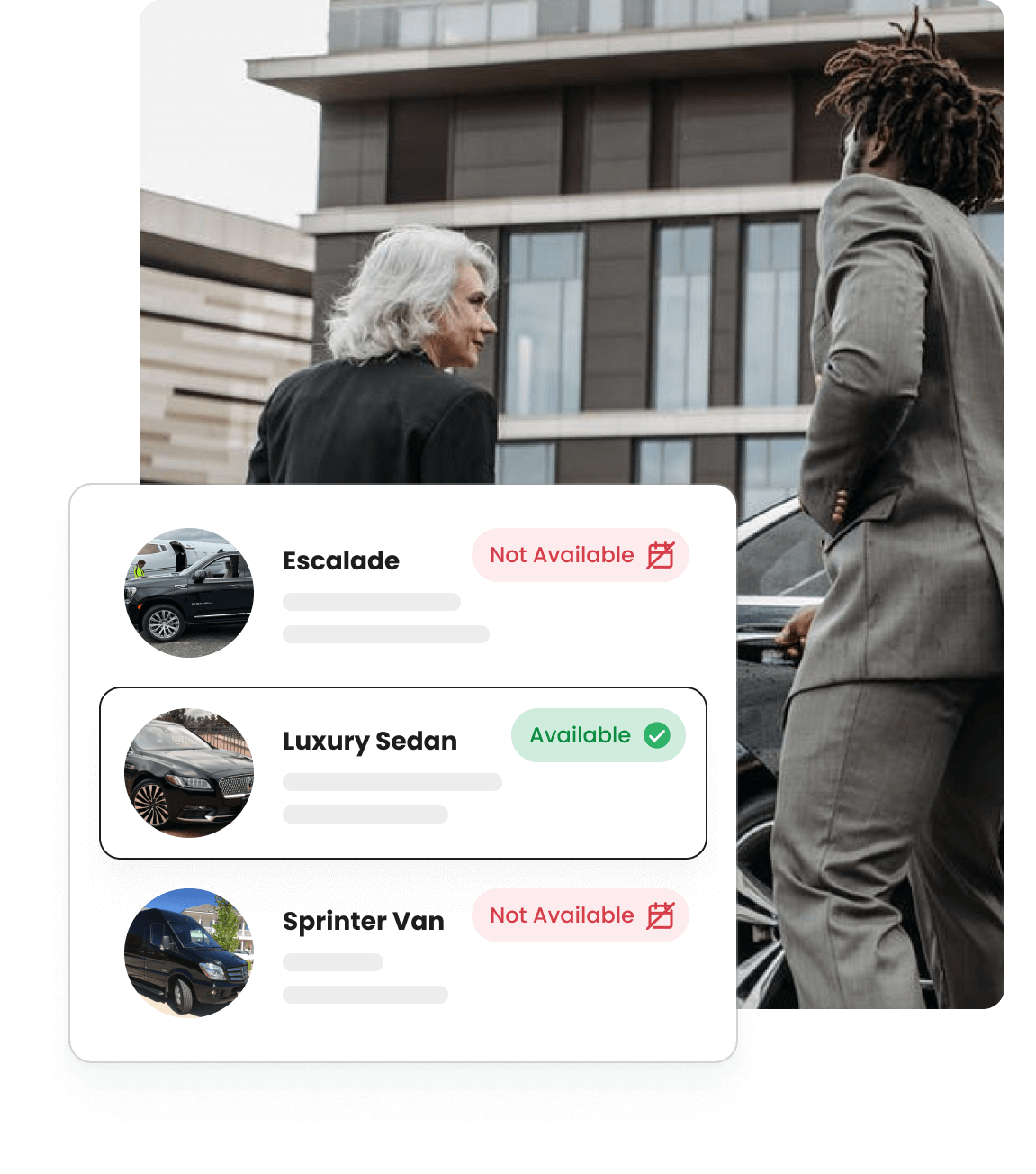 Vehicle Availability — Moovs