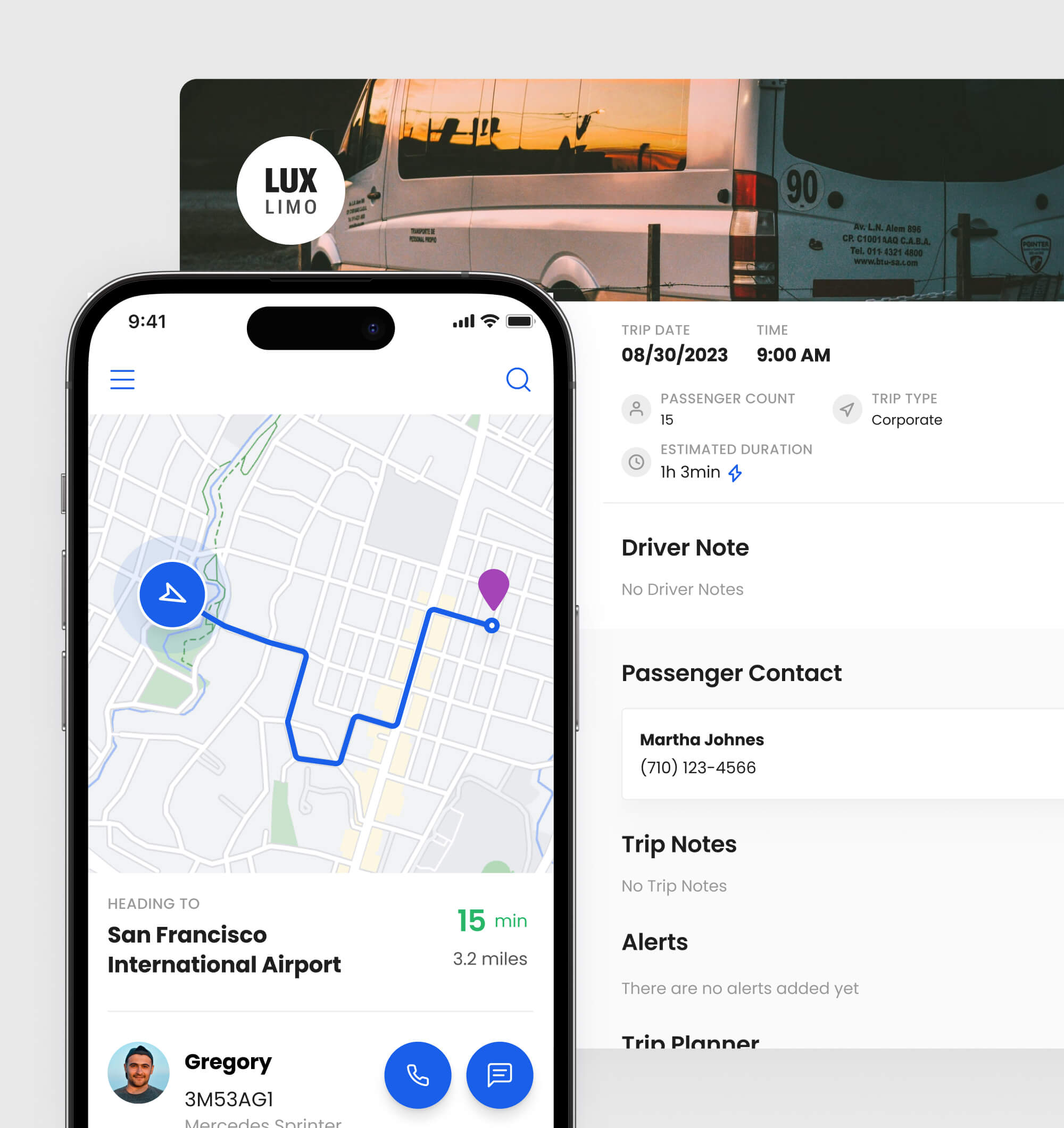 Driver Apps (iOS / Android) — Moovs