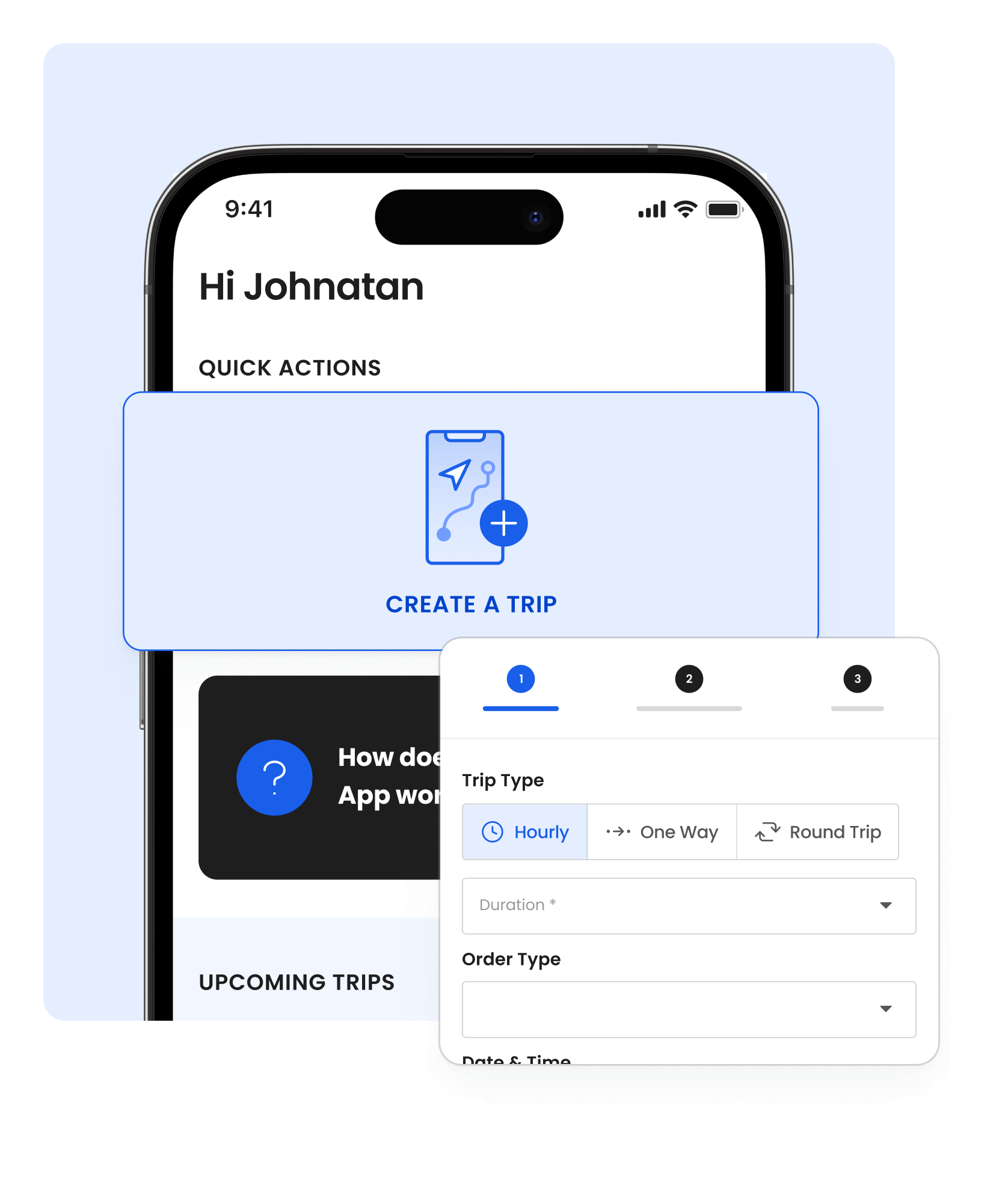 Passenger App — Moovs