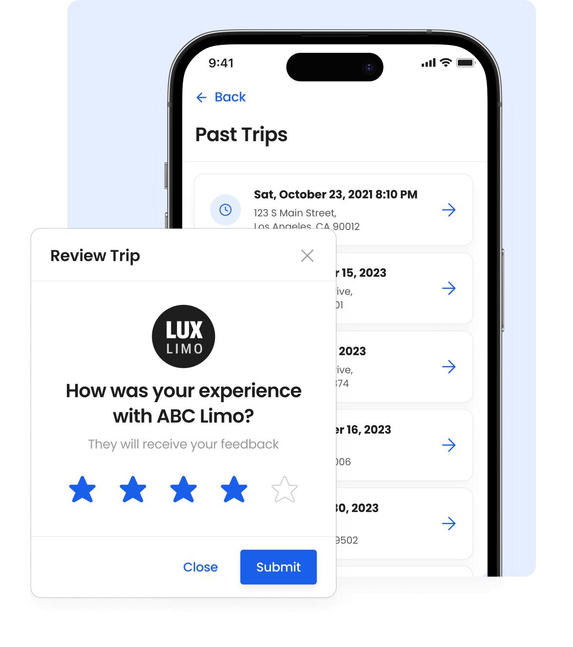 Passenger App — Moovs