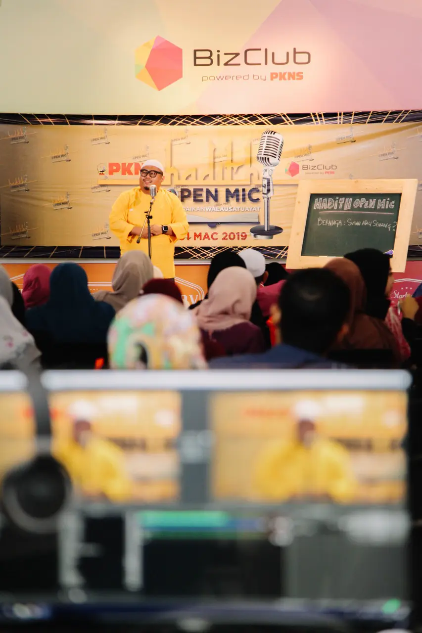PKNS Bizpoint: Hadith Open Mic | VISIOLAB Sdn Bhd