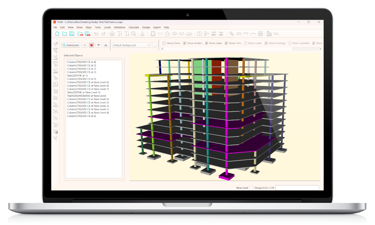 Tribli - Rapid Structural Design