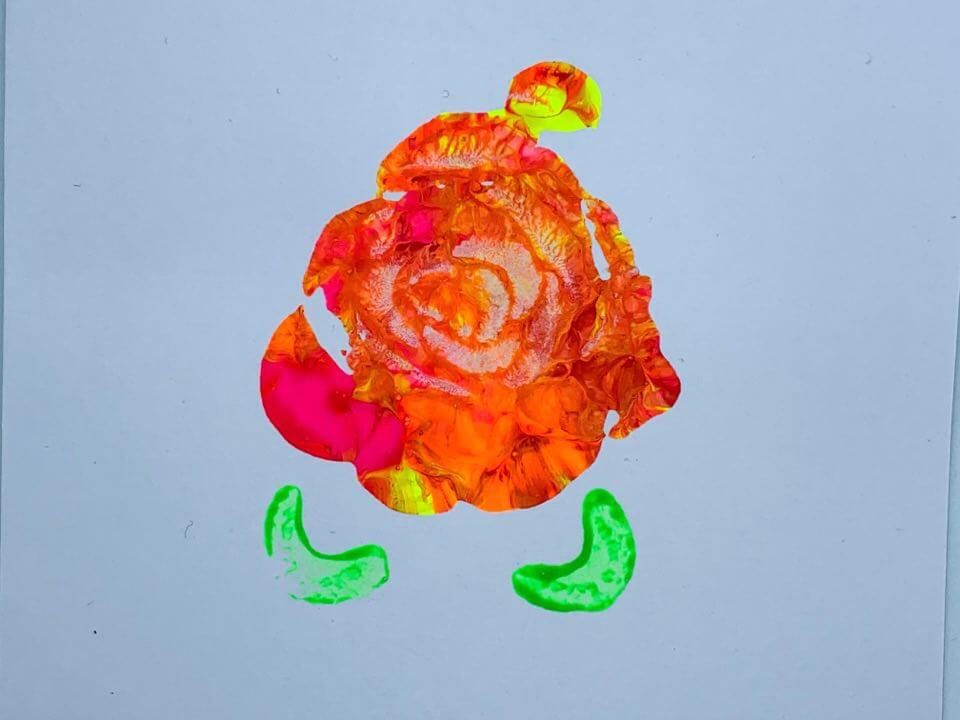 Printing Flowers with Celery Stalks - How To Guide