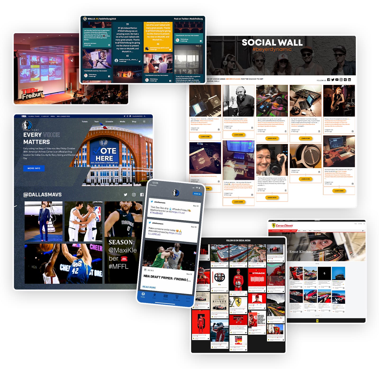 Social Wall: Web-Based Social Media Wall For Events