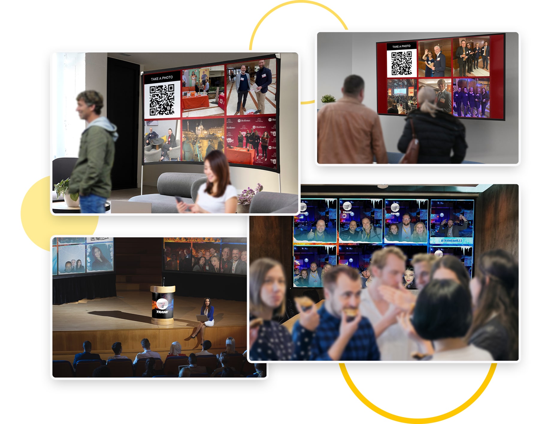 Live Photo Booth Slideshow Display for Events