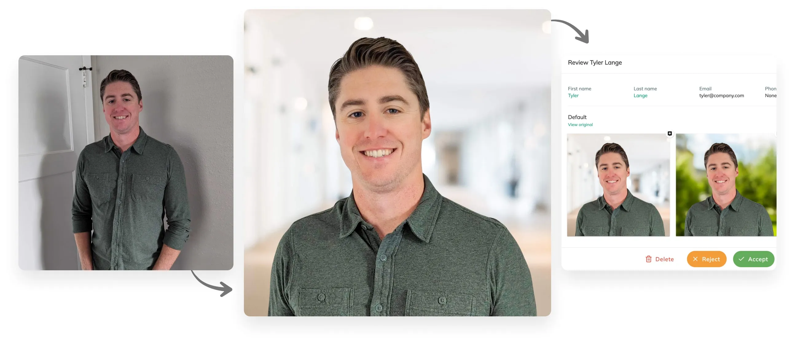 Business Headshots Handled | Virtual Headshots Platform for Teams