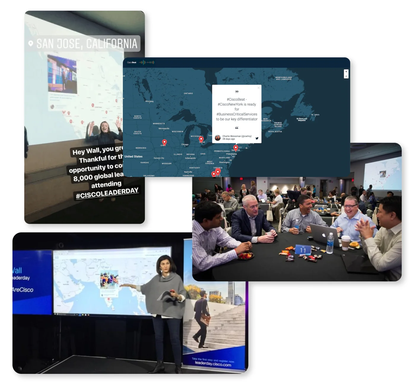 Social Media Walls for Engaging Event Activations