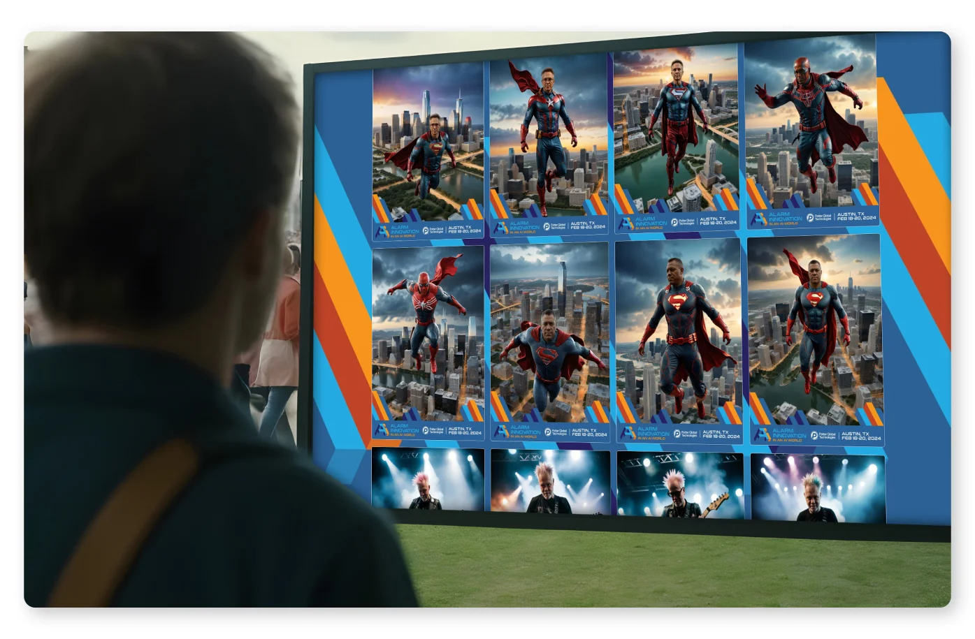 Live Photo Booth Slideshow Display for Events