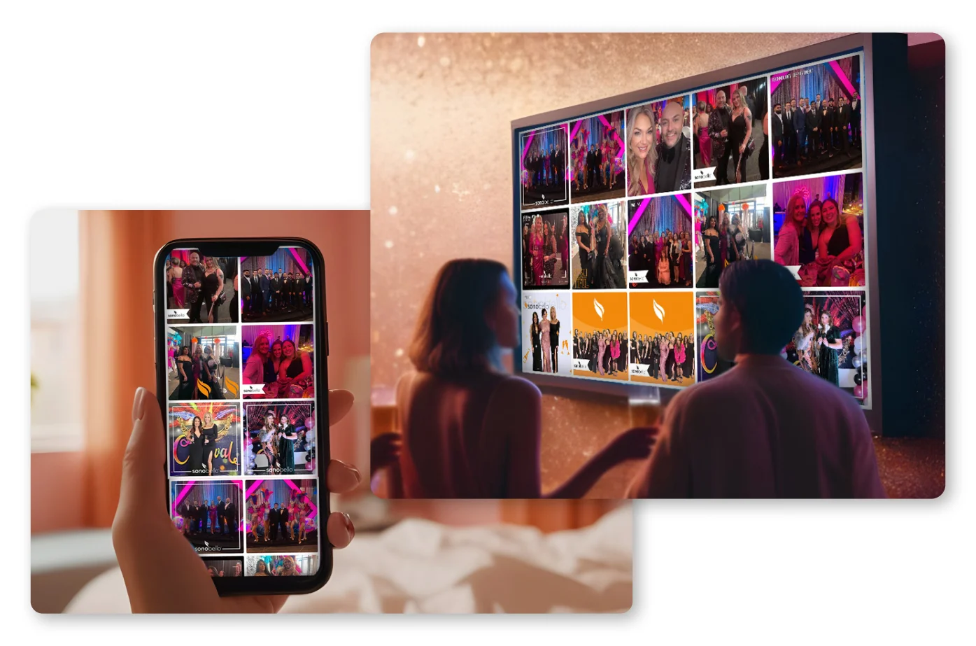 Live Photo Booth Slideshow Display for Events