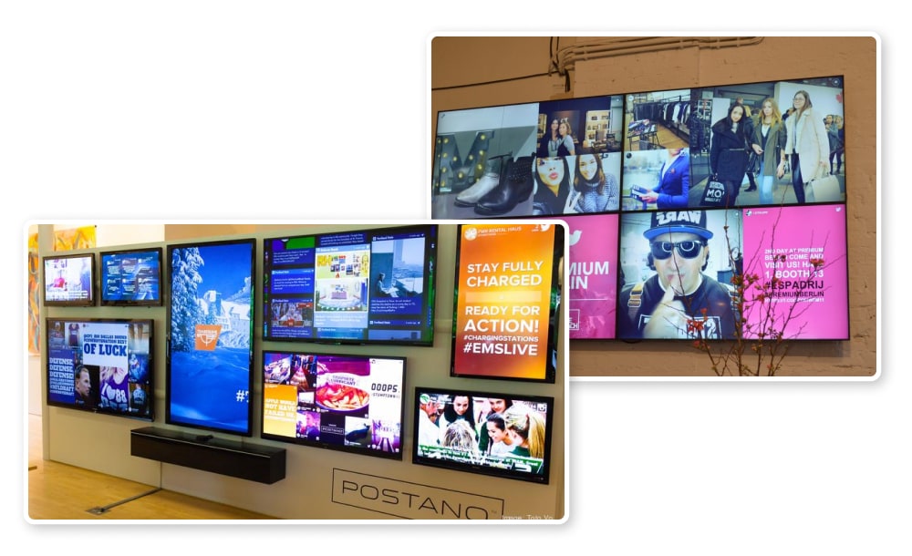 How to Amplify Engagement with a Social Media Display Wall