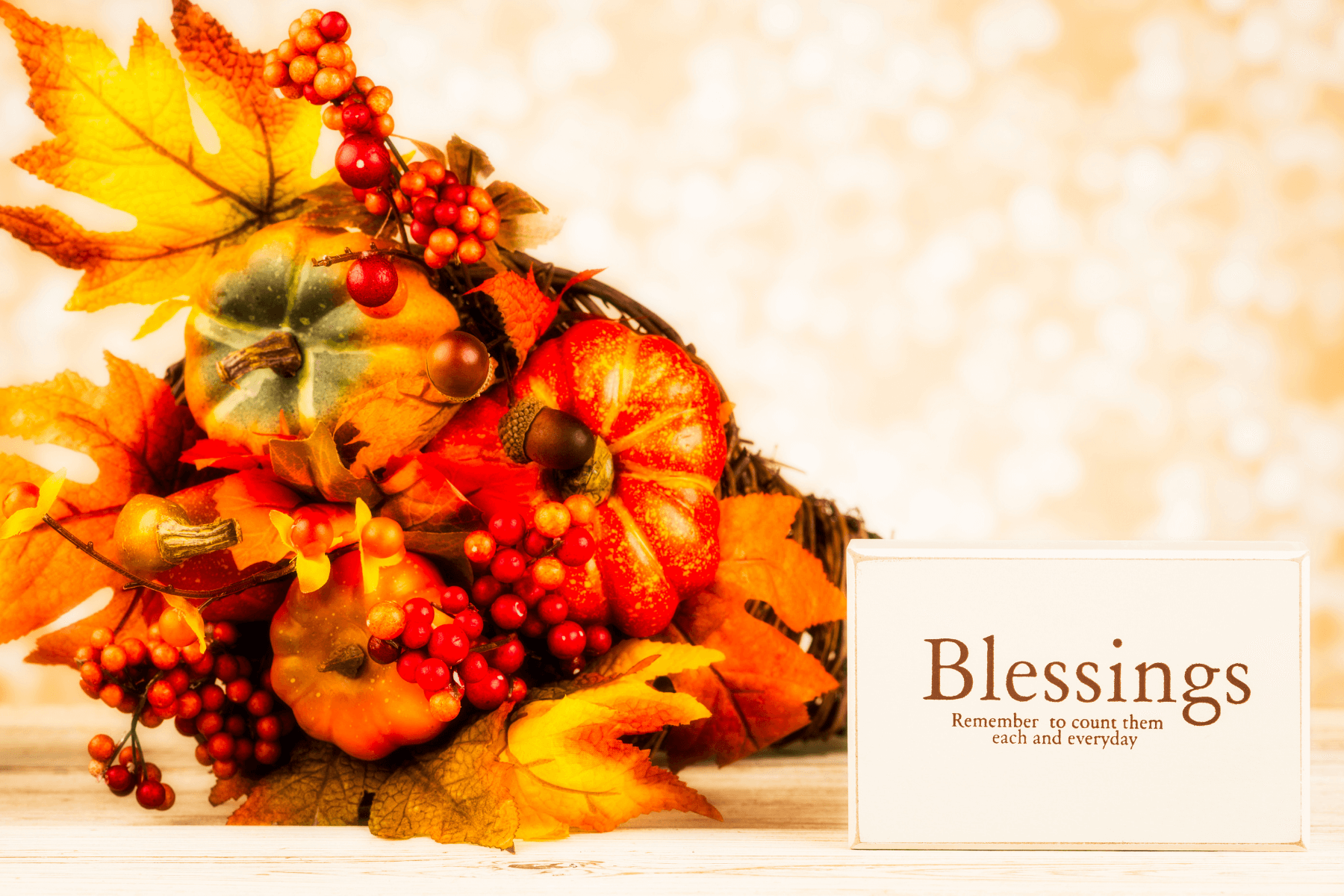 Demonstrating Faith During Thanksgiving