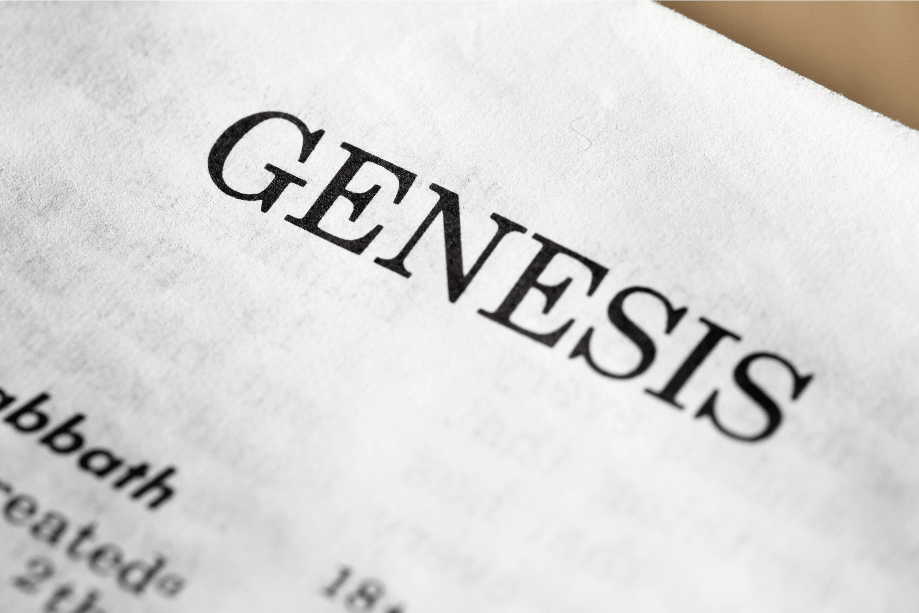 6 Reasons to Read the Book of Genesis Again