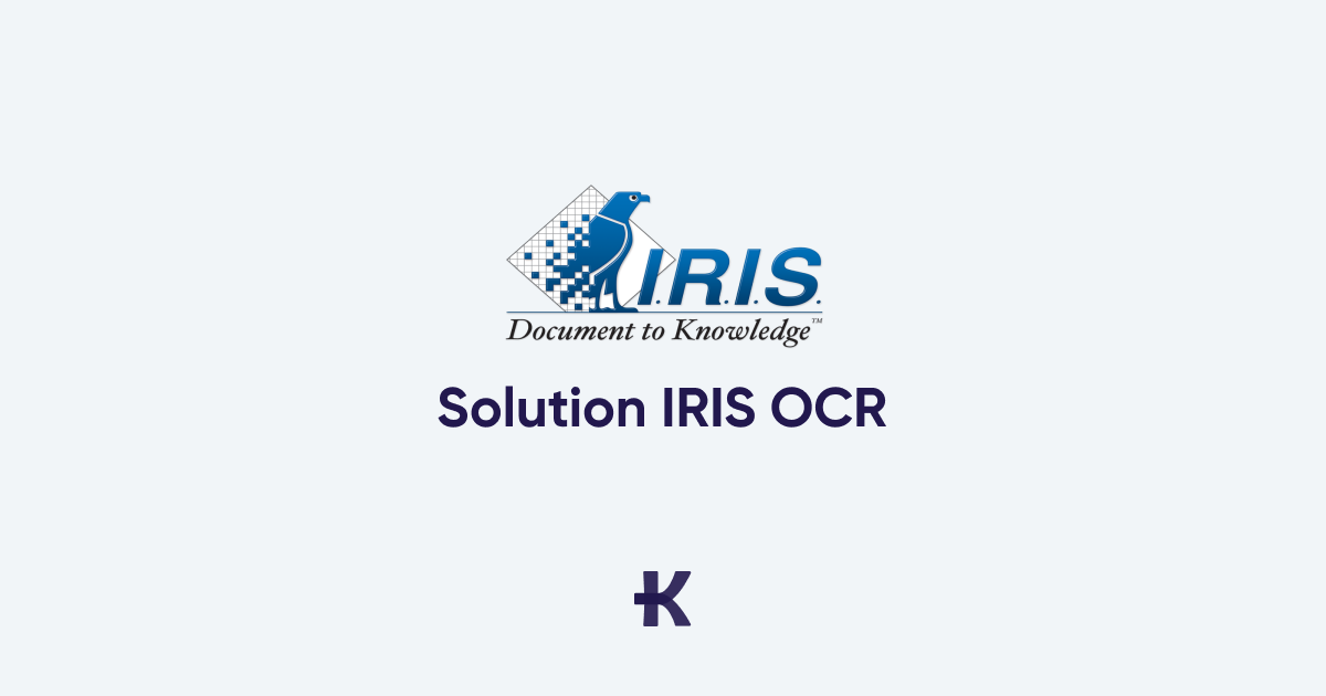 Numérisation OCR – Iris Powerscan | Kertys