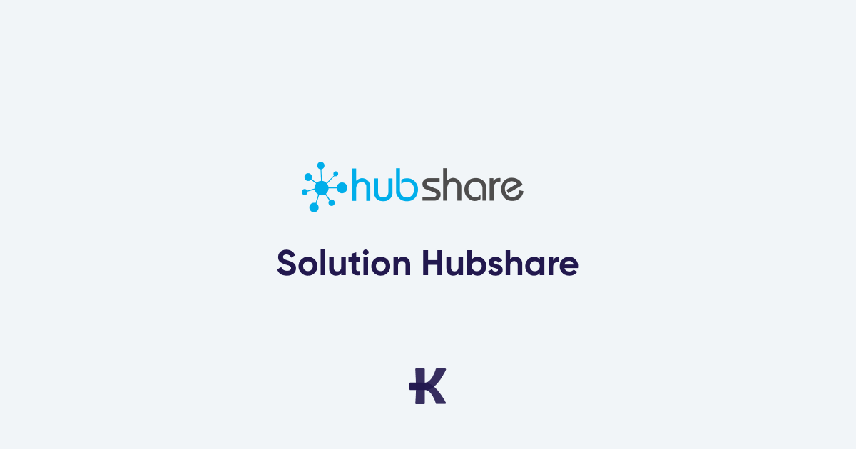Portail Web sur Mesure – Hubshare | Kertys