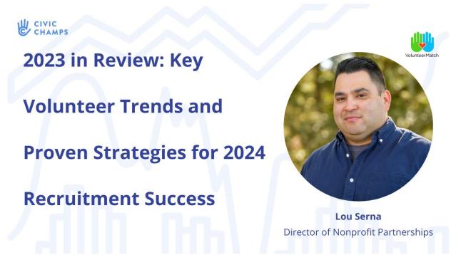 Webinar Recap: 2023 Volunteer Trends and Proven Strategies for 2024 ...