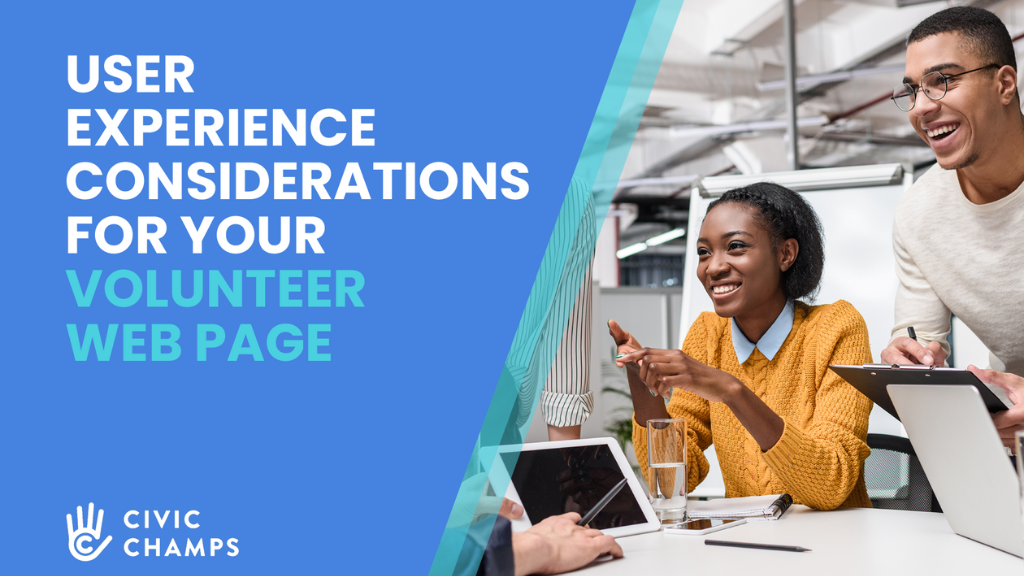 5 User Experience Considerations for Your Volunteer Web Page