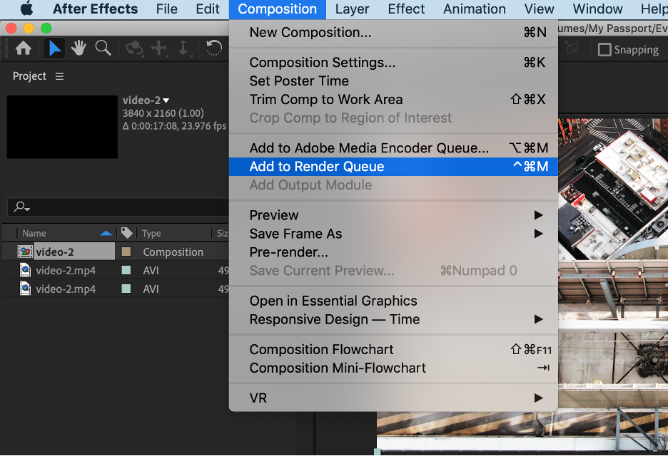Export Adobe After Effects To Mp4 Jkseobgseo