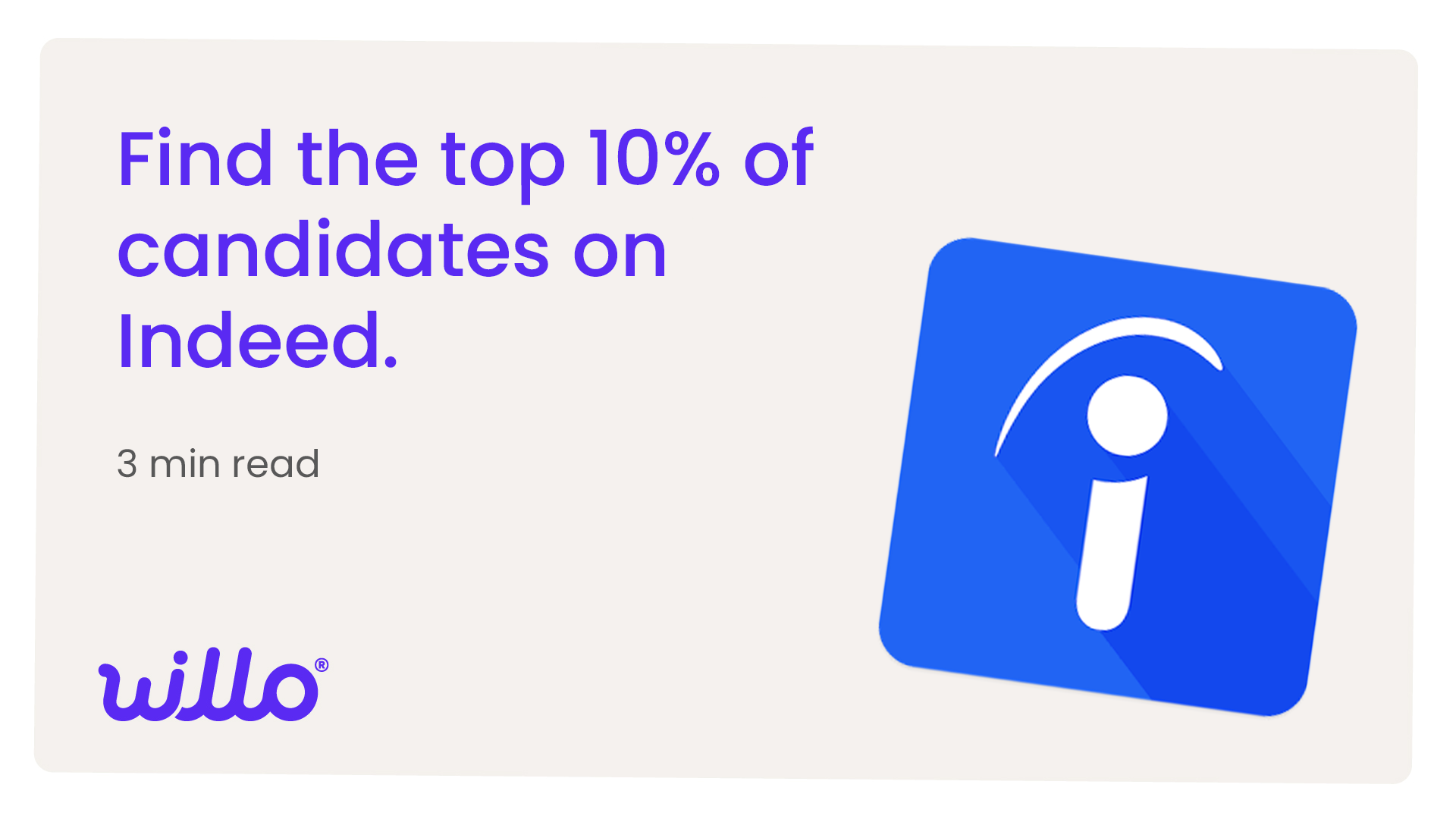 How to use Willo video interviewing with Indeed | Willo Blog