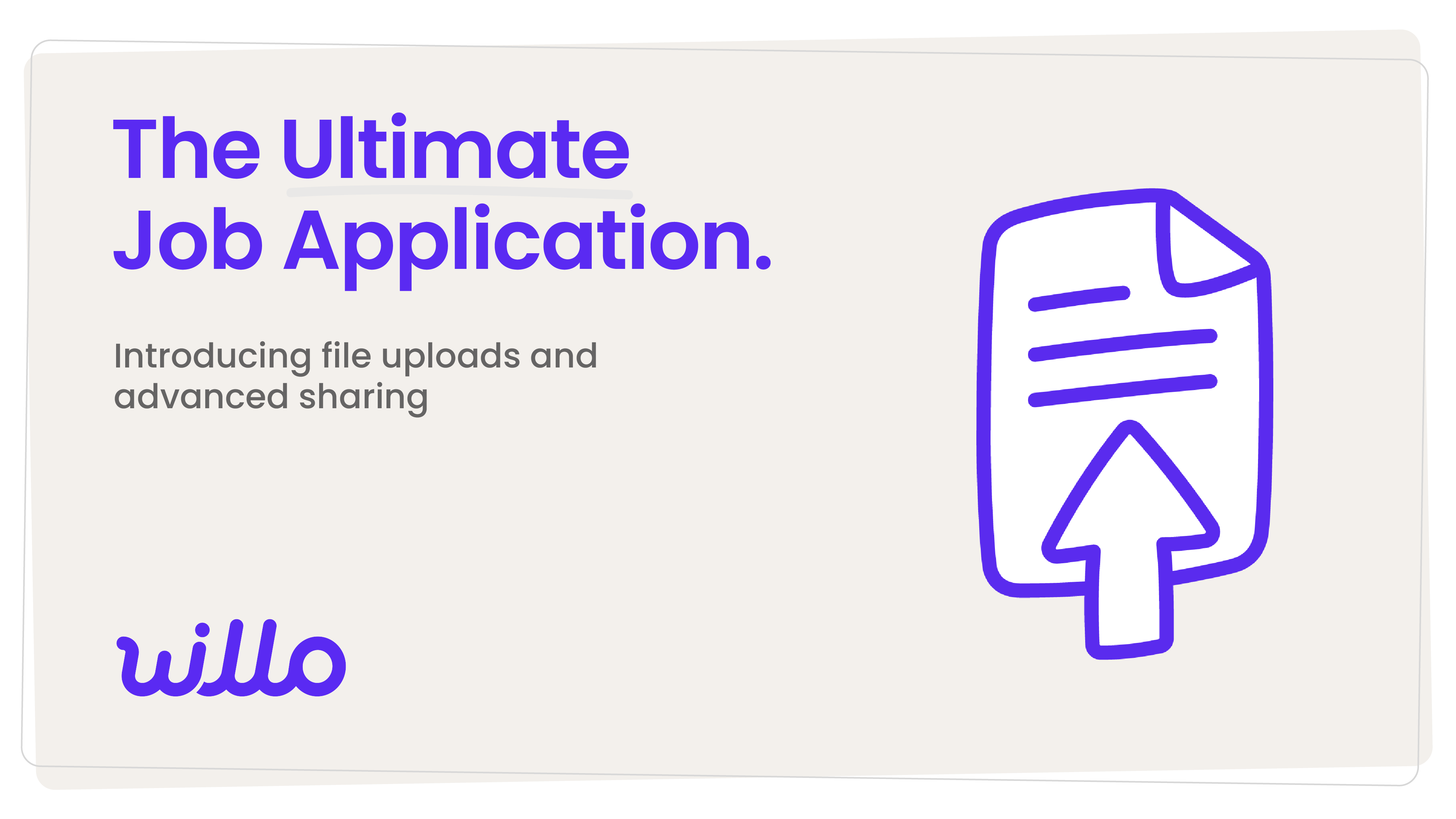 How to build the ultimate job application process | Willo Blog