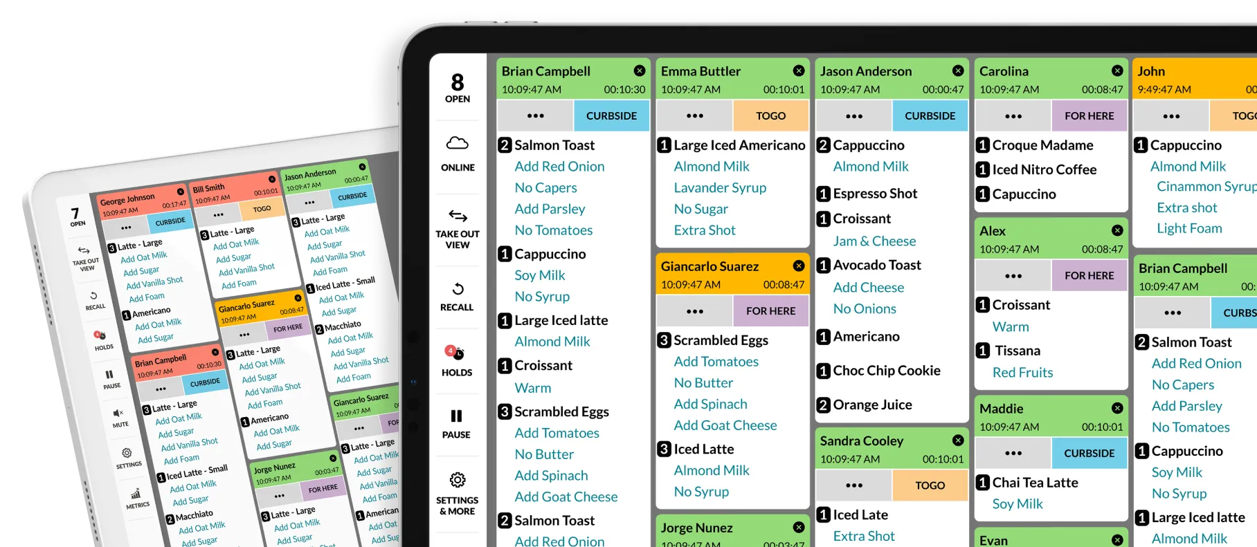 Compare | Fresh vs. Square | KDS