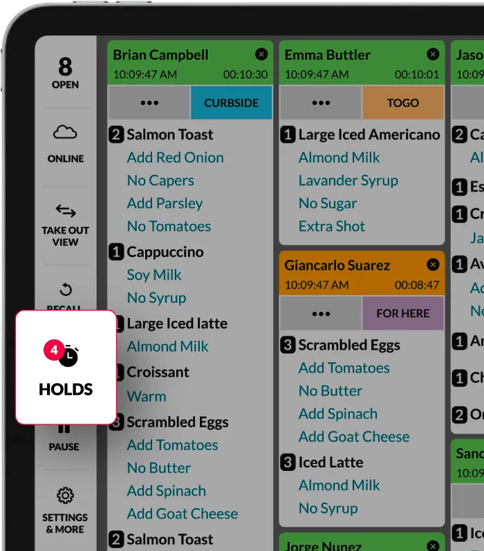 Kitchen Display System | Fresh KDS - Fresh Technology