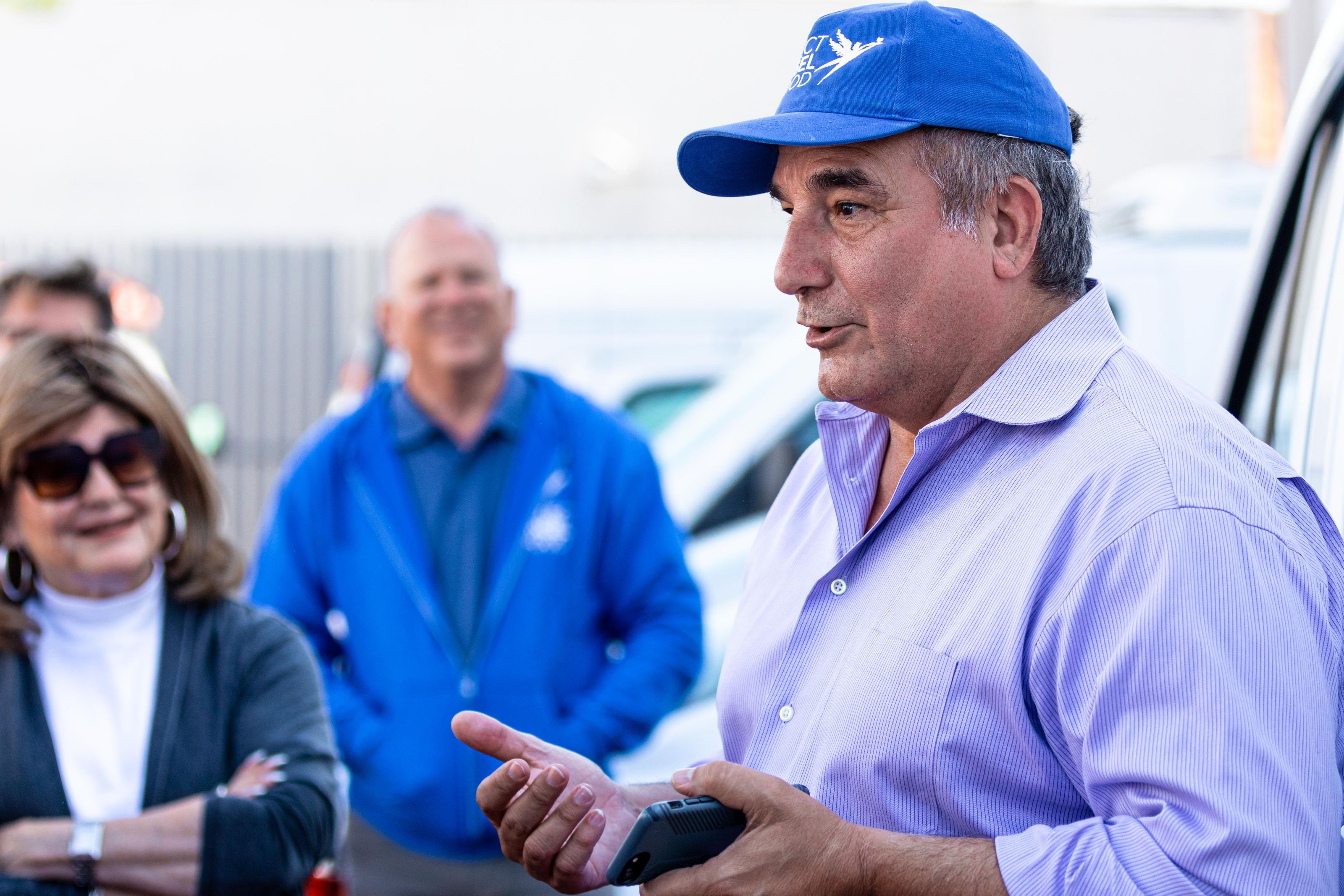 PROJECT ANGEL FOOD HOSTS VAN DEDICATION FOR CONNIE FRANK