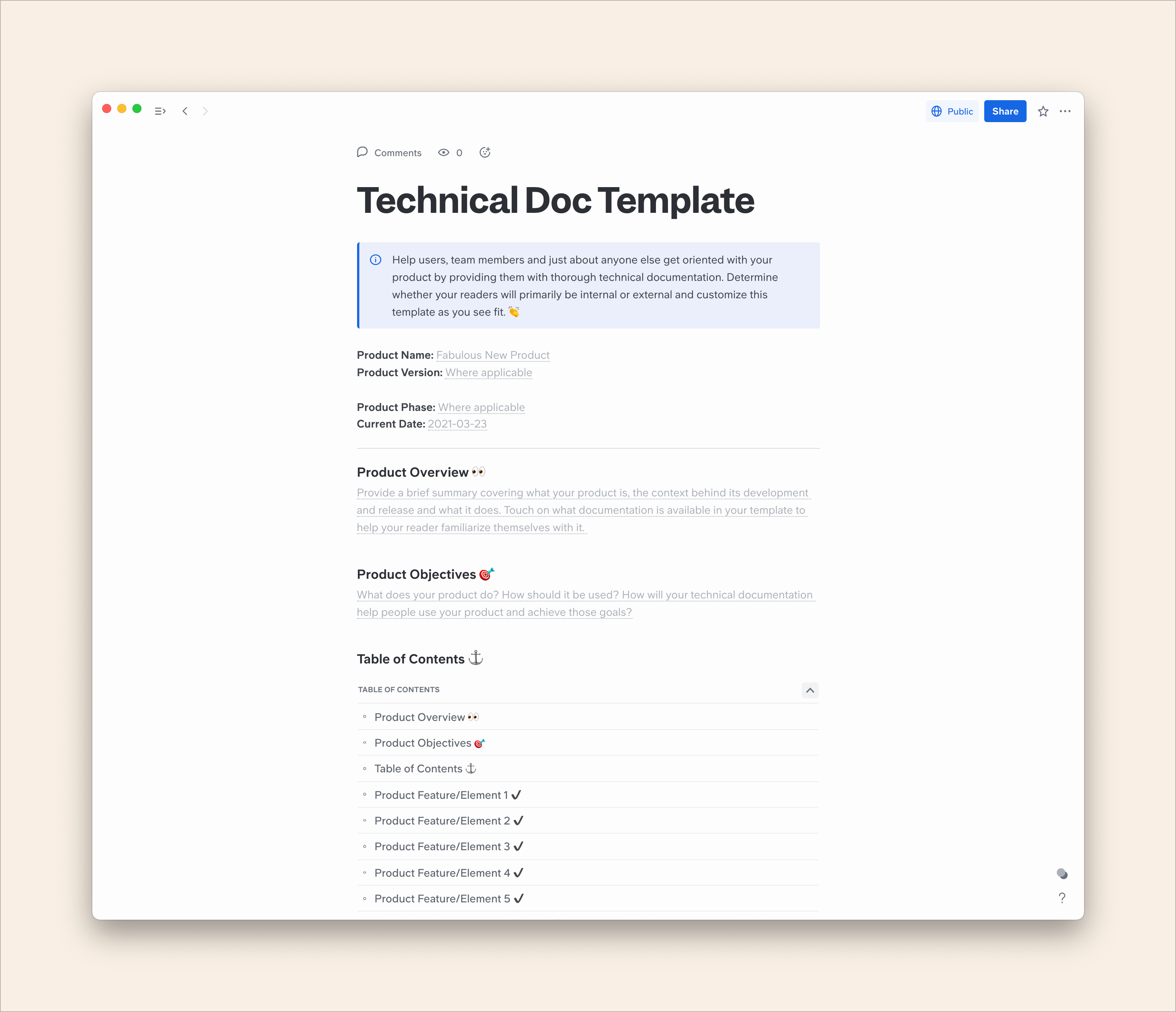 How To Create Technical Documentation Guide Free Template 
