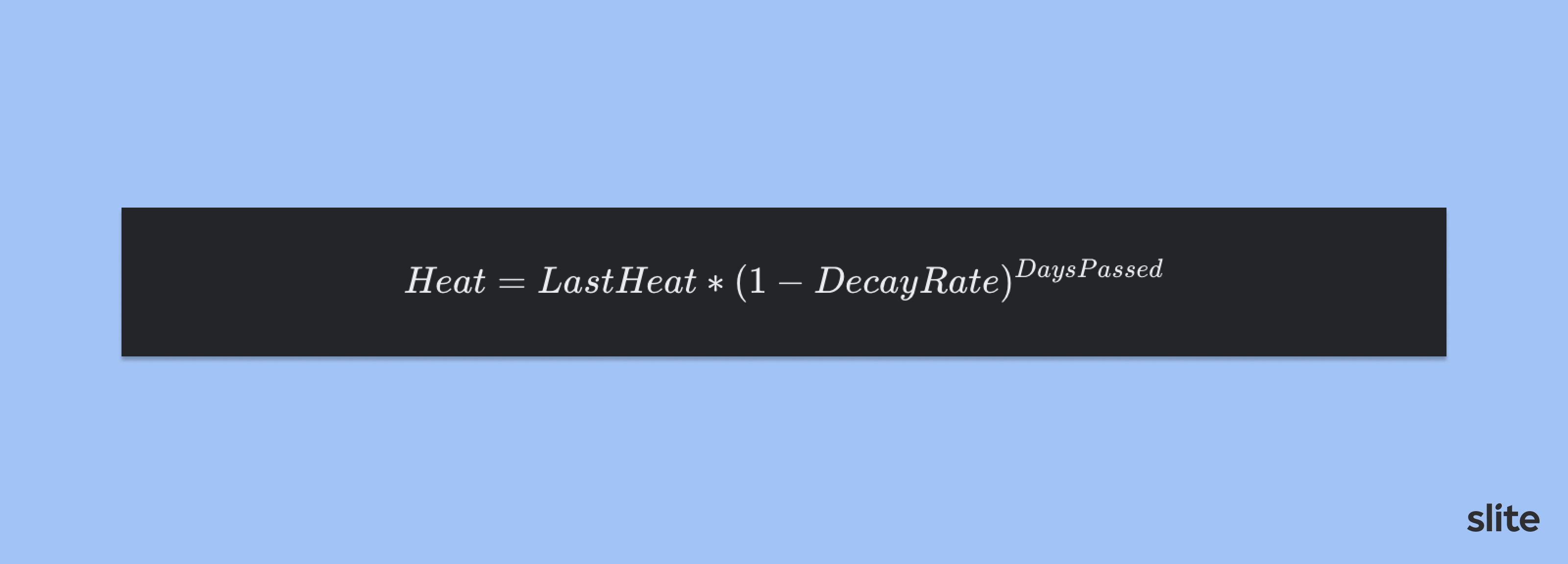 Building a heat map for docs