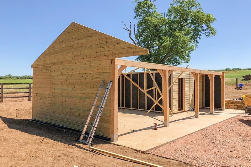 DIY Kits for Timber Garaging, Stables & Field Shelters