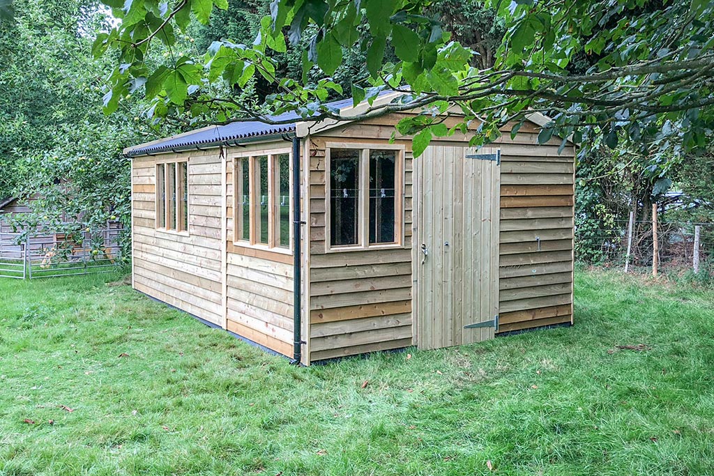 Home Gym in a Timber Building