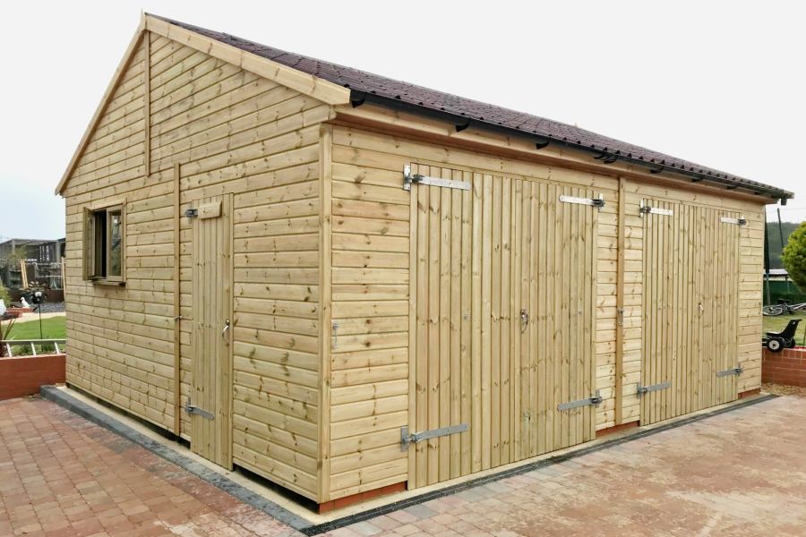 Wooden Garages