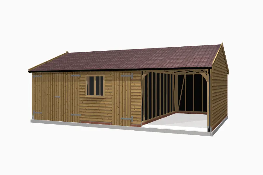 Triple Bay Carriage House With Store And Garage | Bespoke Carriage Houses