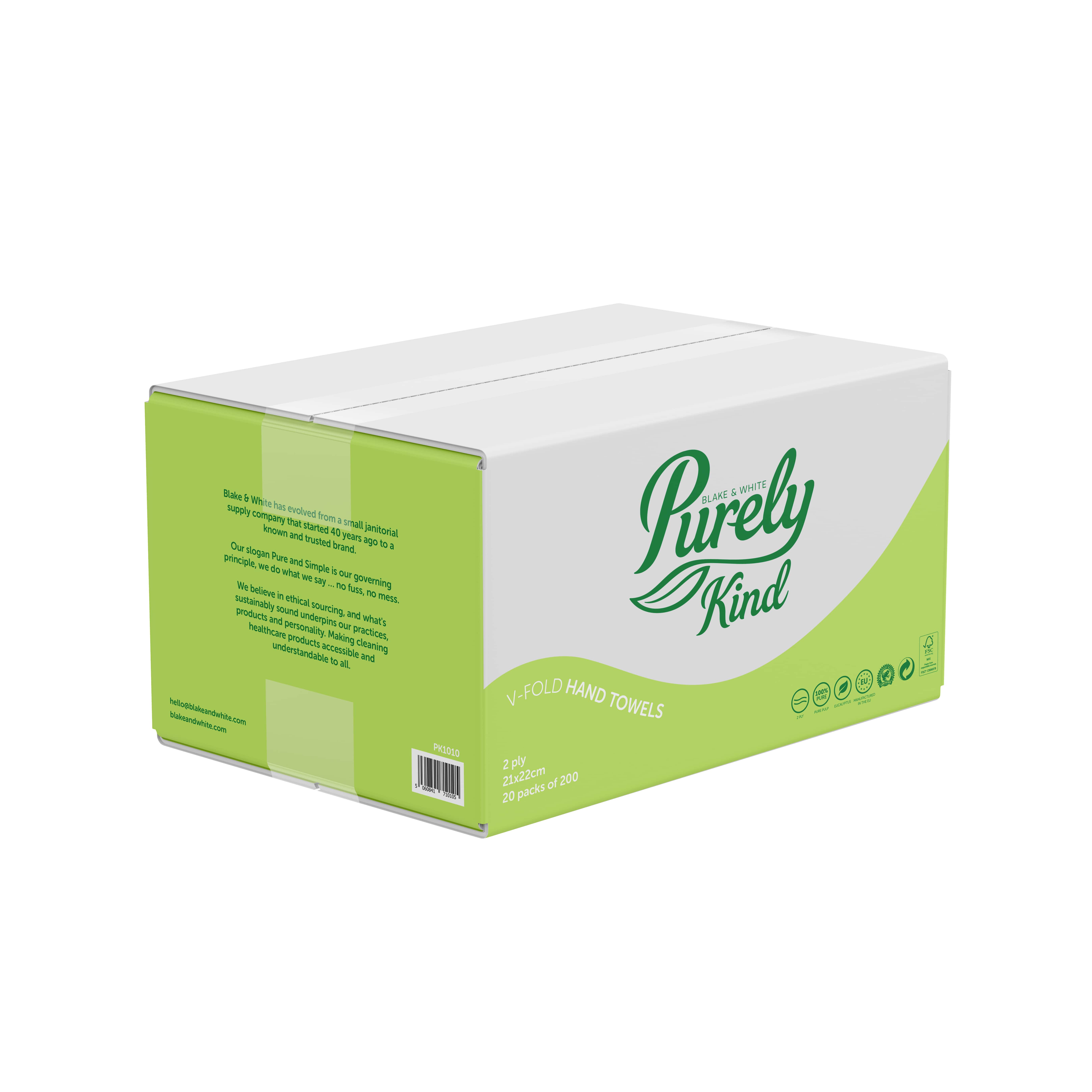 Interfold Paper Hand Towels - Woosh Washrooms