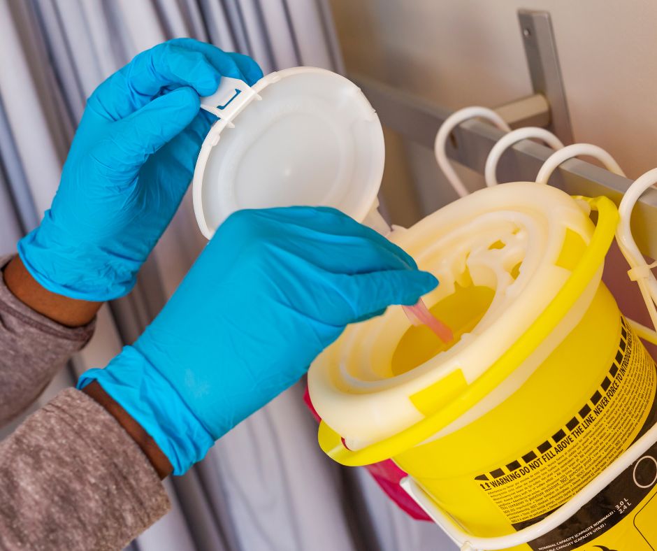 Disposing of Sharps: How to Dispose of Sharps | Woosh