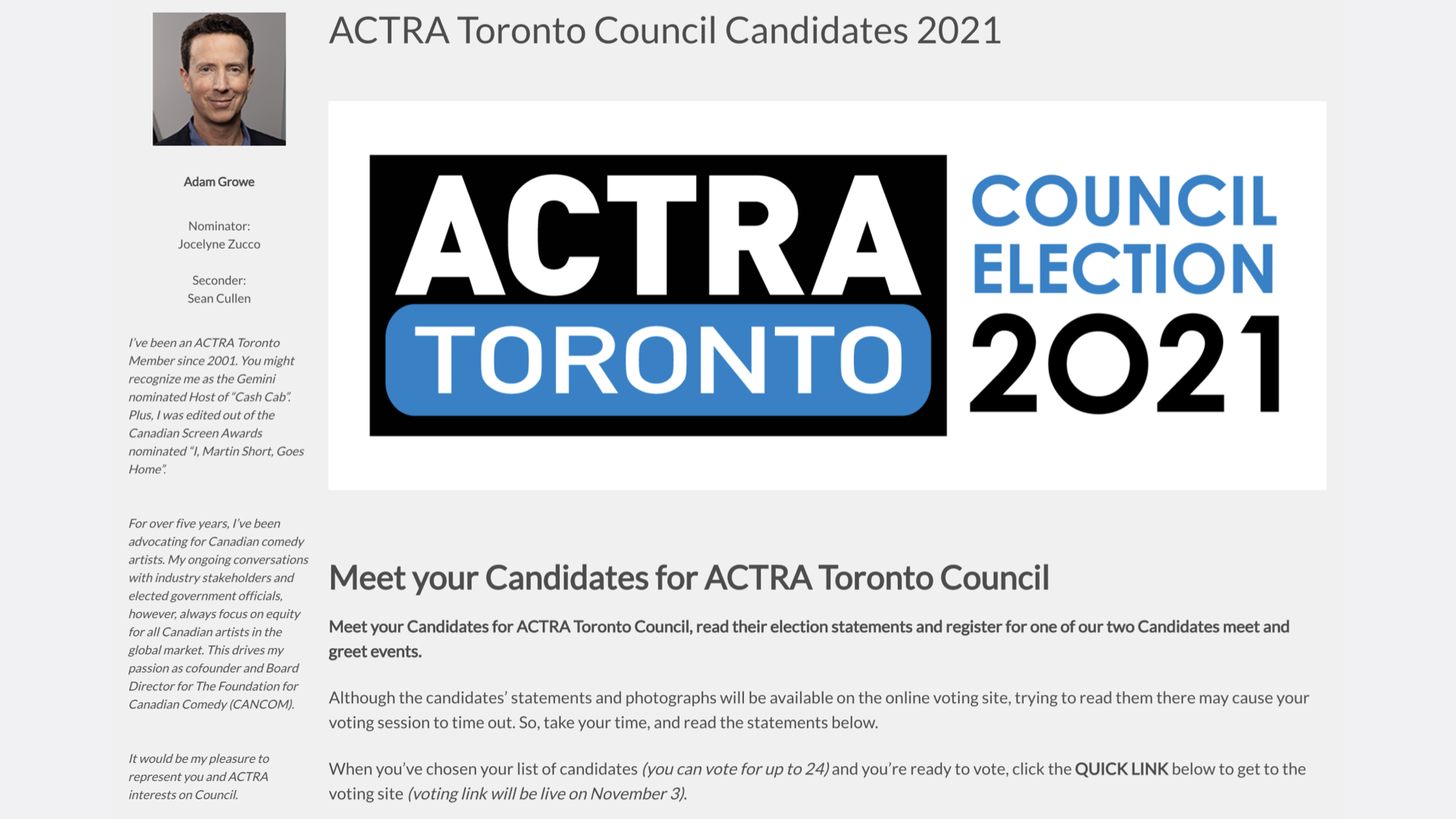 CIS White Guy Candidate