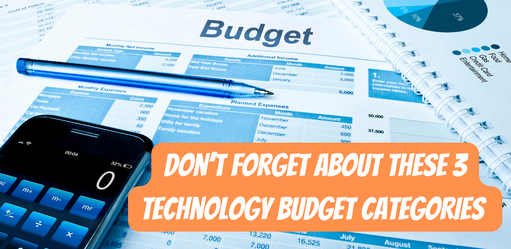 Don’t Forget About These 3 Technology Budget Categories | Tekie Geek