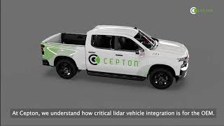 Cepton Nova lidar - Award-winning, miniature, wide field of view, near ...