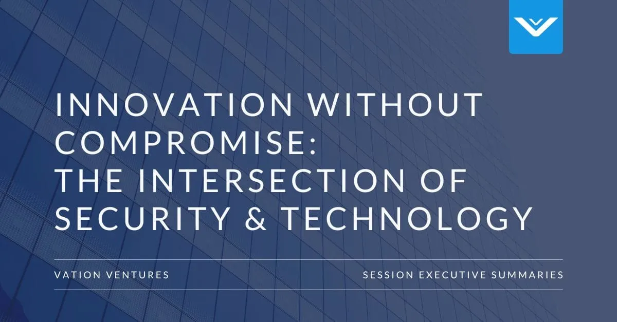 Innovation without Compromise: The Intersection of Security and ...