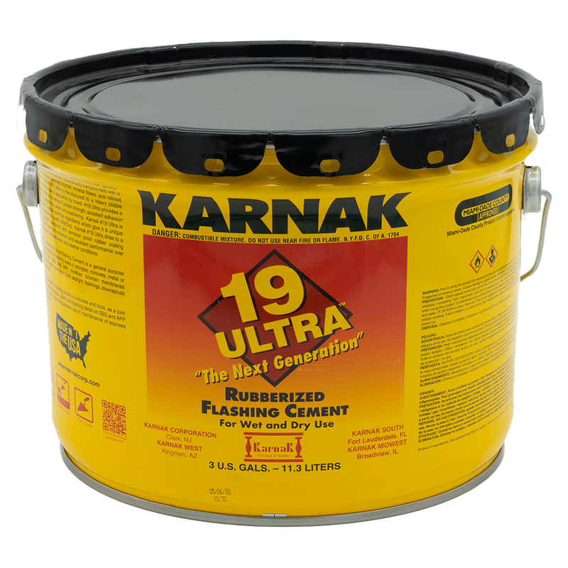 19 Ultra Rubberized Flashing Cement Wet/Dry (Emergency Repair) | KARNAK