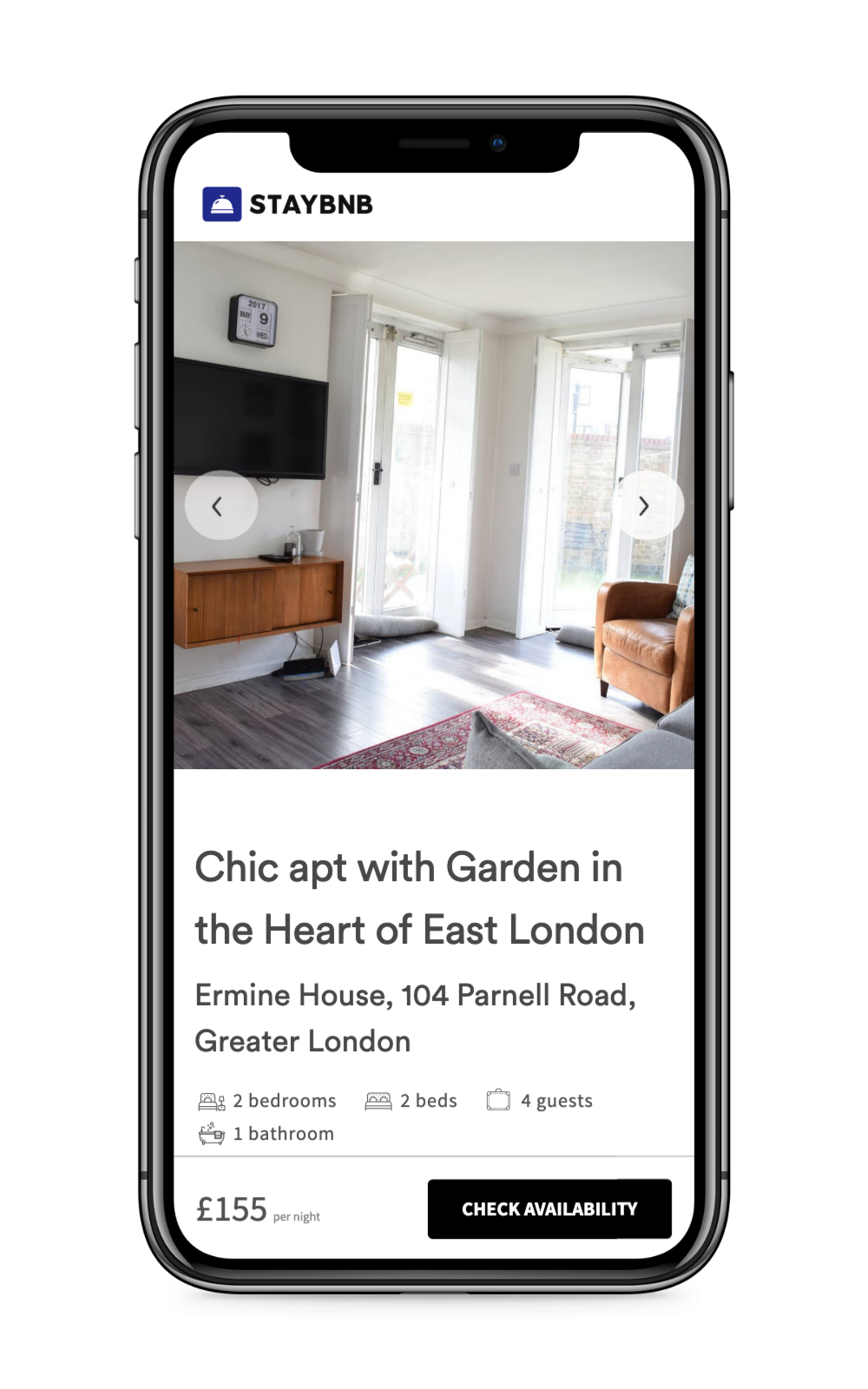 Direct booking website for short-term rentals - Uplisting