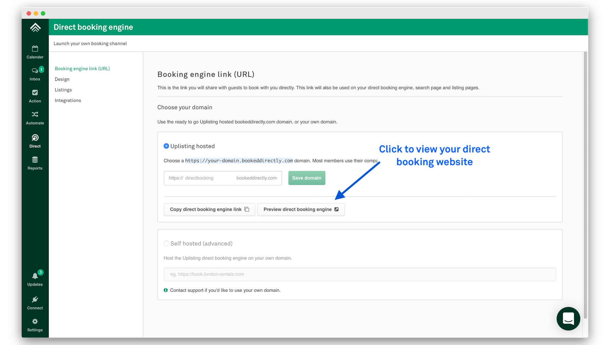How to launch a direct booking website in minutes!