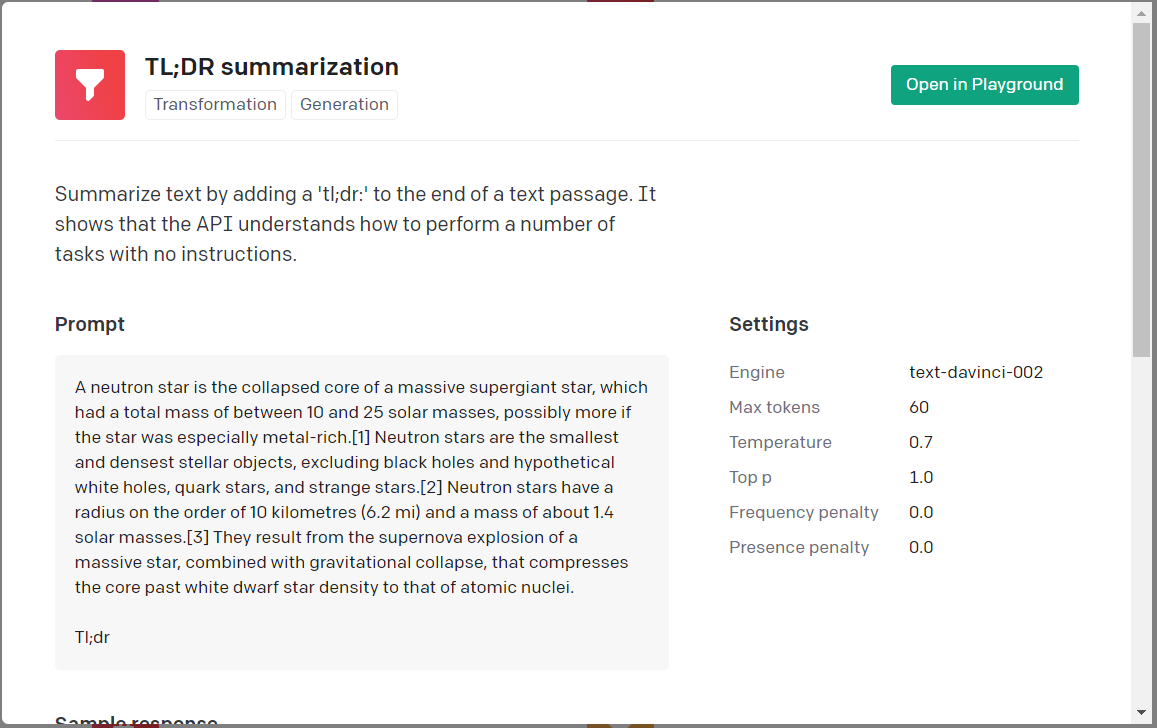 State of the Art GPT-3 Summarizer For Any Size Document or Format ...