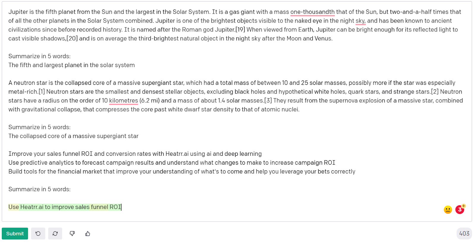 State of the Art GPT-3 Summarizer For Any Size Document or Format ...