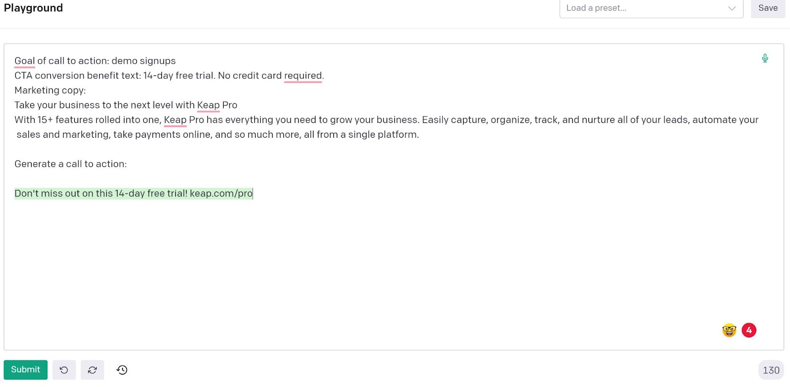 Building a GPT-3 Call to Action Generator Tool that constantly improves | Width.ai