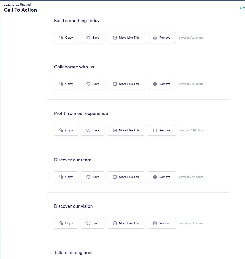Building a GPT-3 Call to Action Generator Tool that constantly improves ...