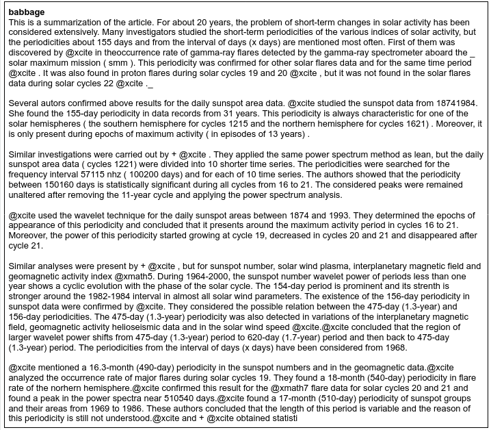 BART Text Summarization vs. GPT-3 vs. BERT: An In-Depth Comparison ...