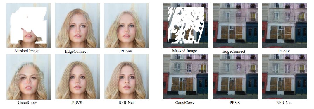 How to Use Recurrent Feature Reasoning for Image Inpainting | Width.ai